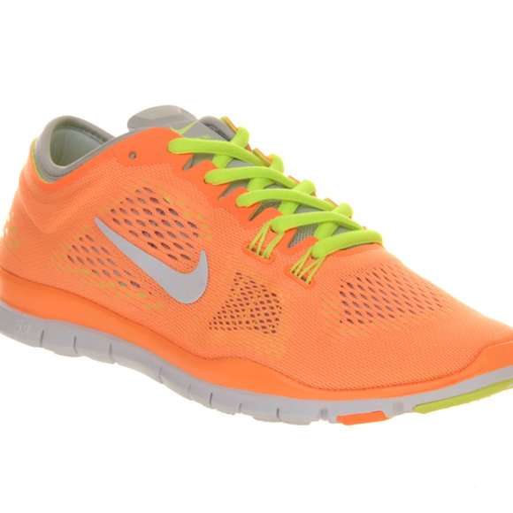 Nike | Shoes | Nike Atomic Orange Free Tr Fit 4 Womens Running Shoes ...